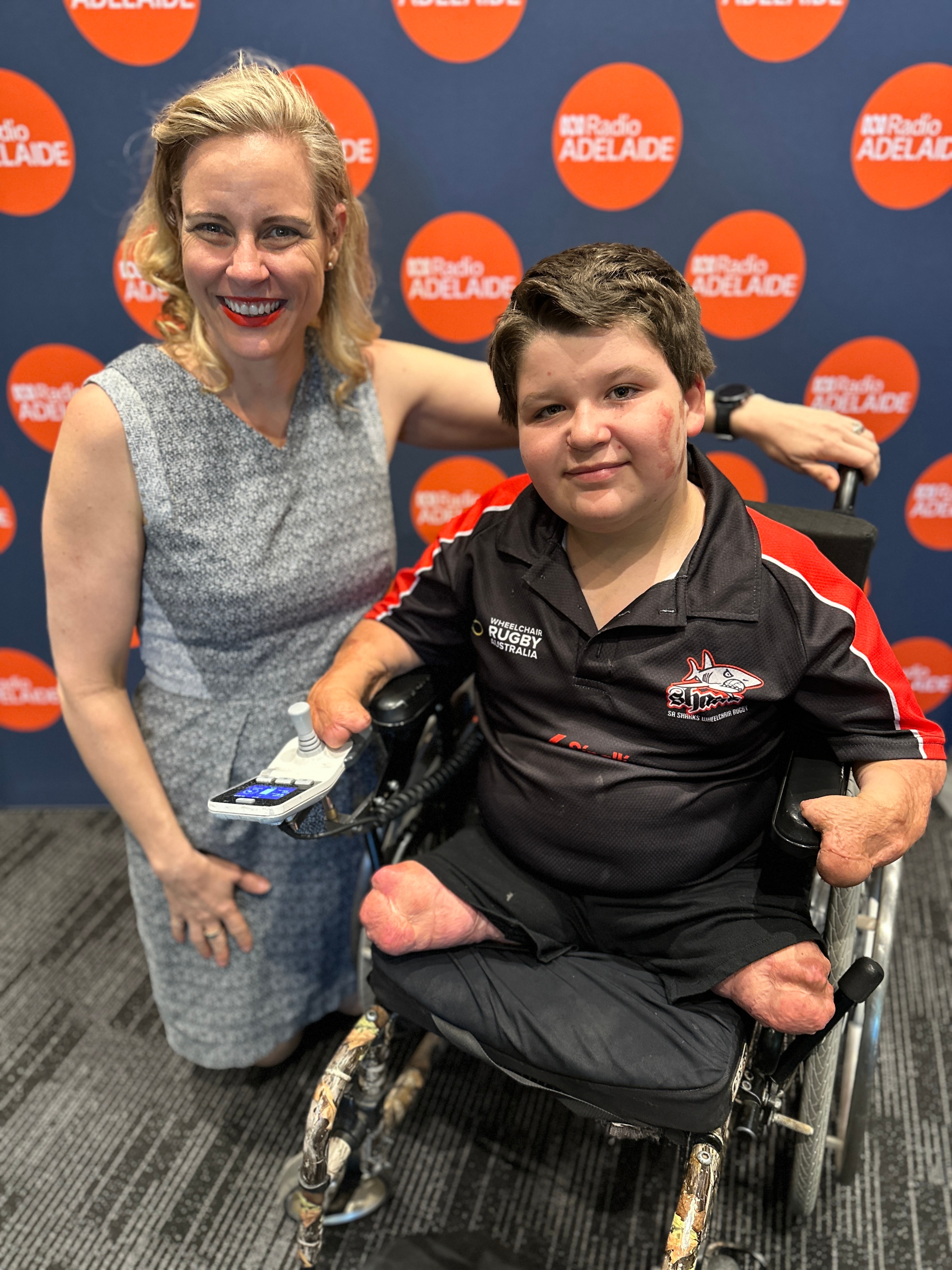 10-year-old Riley aspires to compete in Wheelchair Rugby World ...