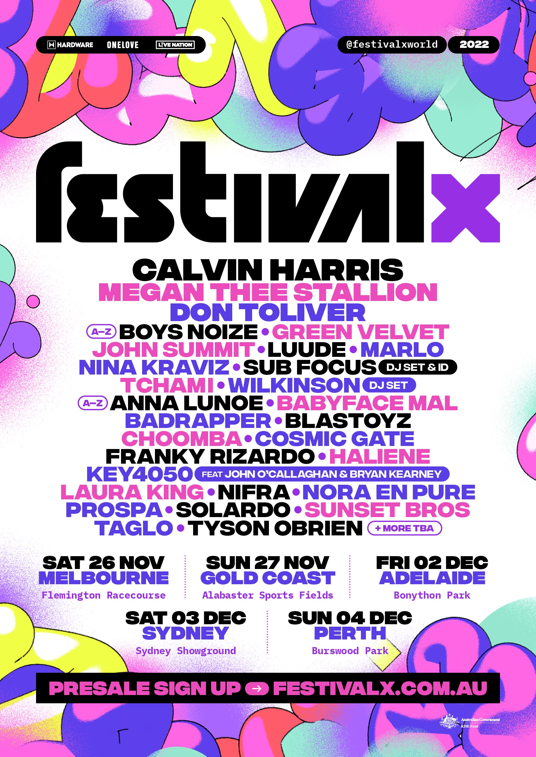 Festival X is taking Calvin Harris, Megan Thee Stallion and Don Toliver ...