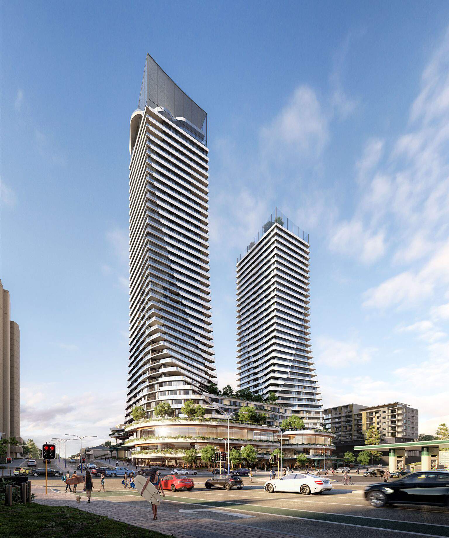 Scarborough beach twin towers: Decision day looms for 43-storey ...