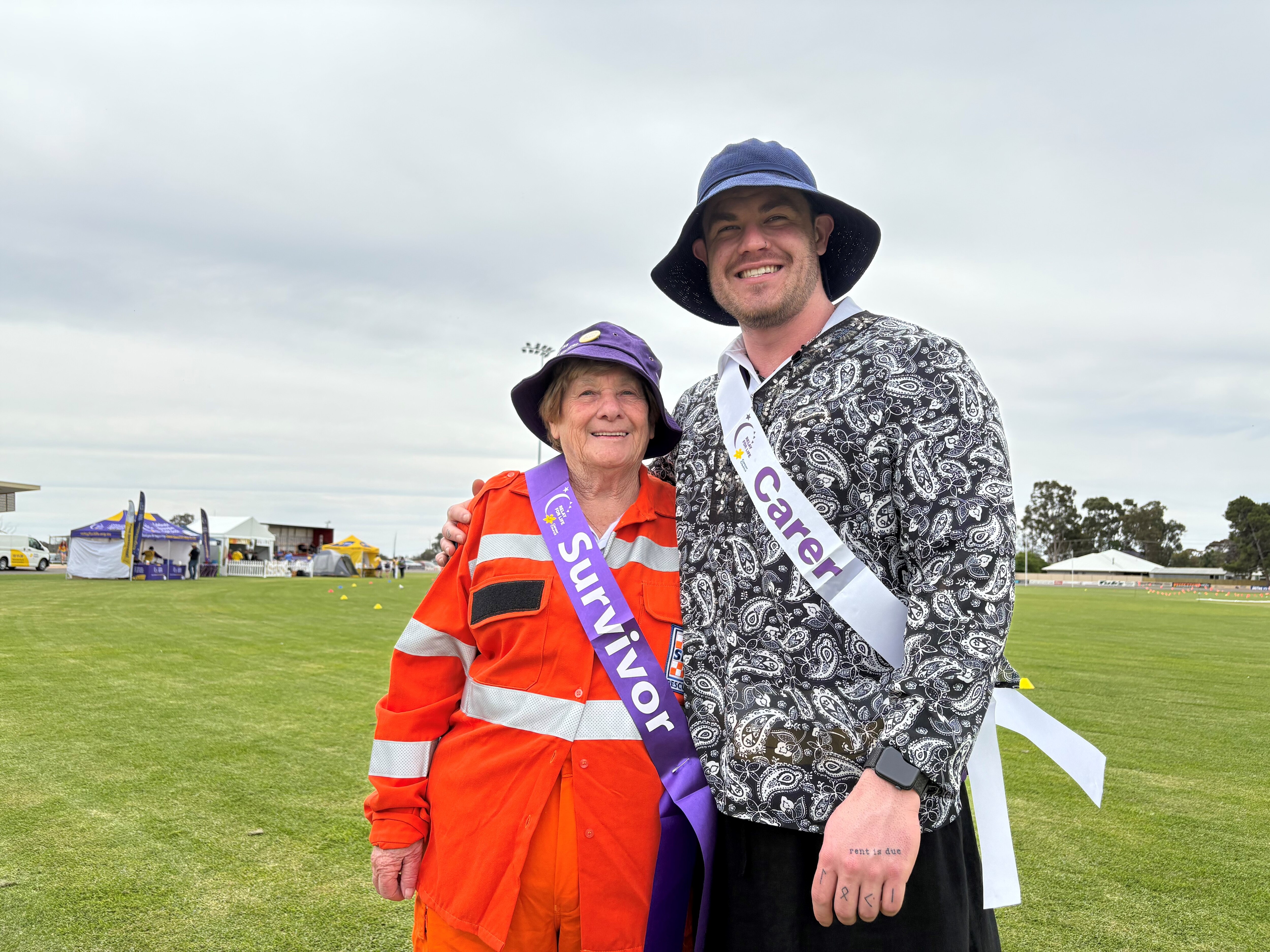 Octogenarian cancer survivor and carer walks for Cancer Council SA ...