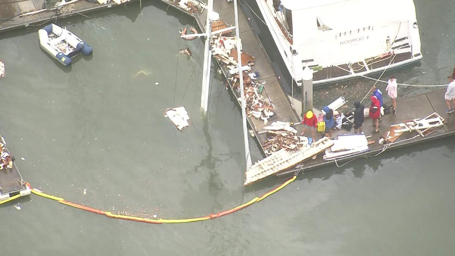 Woman suffers shrapnel injuries in yacht explosion at…