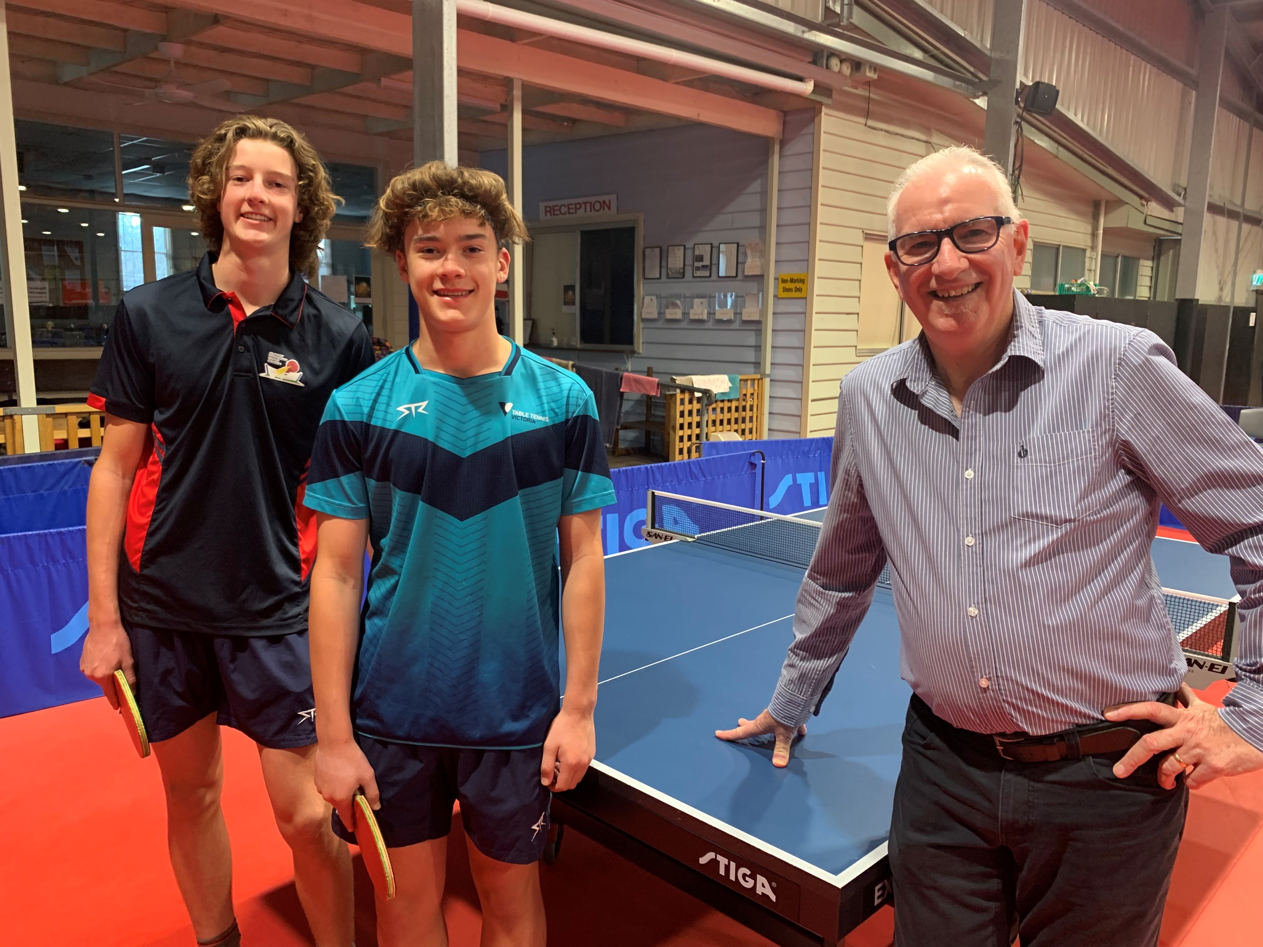 Albury Wodonga brothers Max and Levi Geering listed in Table Tennis ...