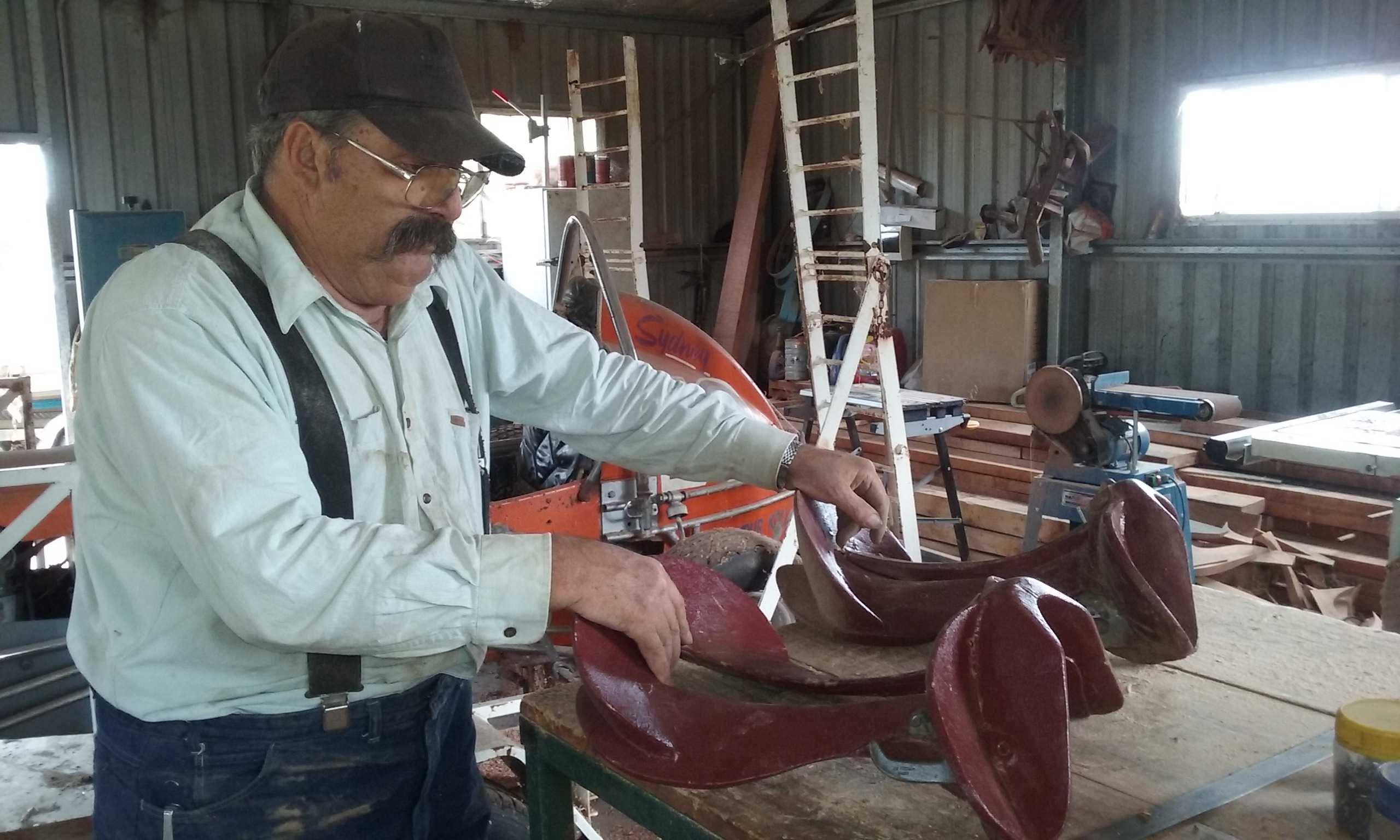 Traditional saddle tree maker hangs up tools as cheaper imports take ...