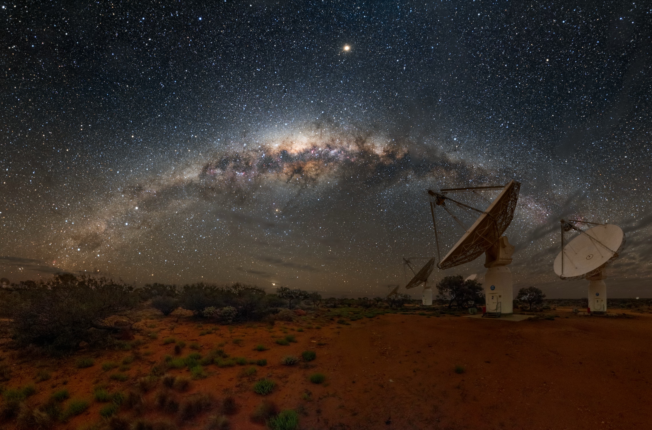 Hidden cosmic web revealed by WA radio telescope with biggest-ever ...