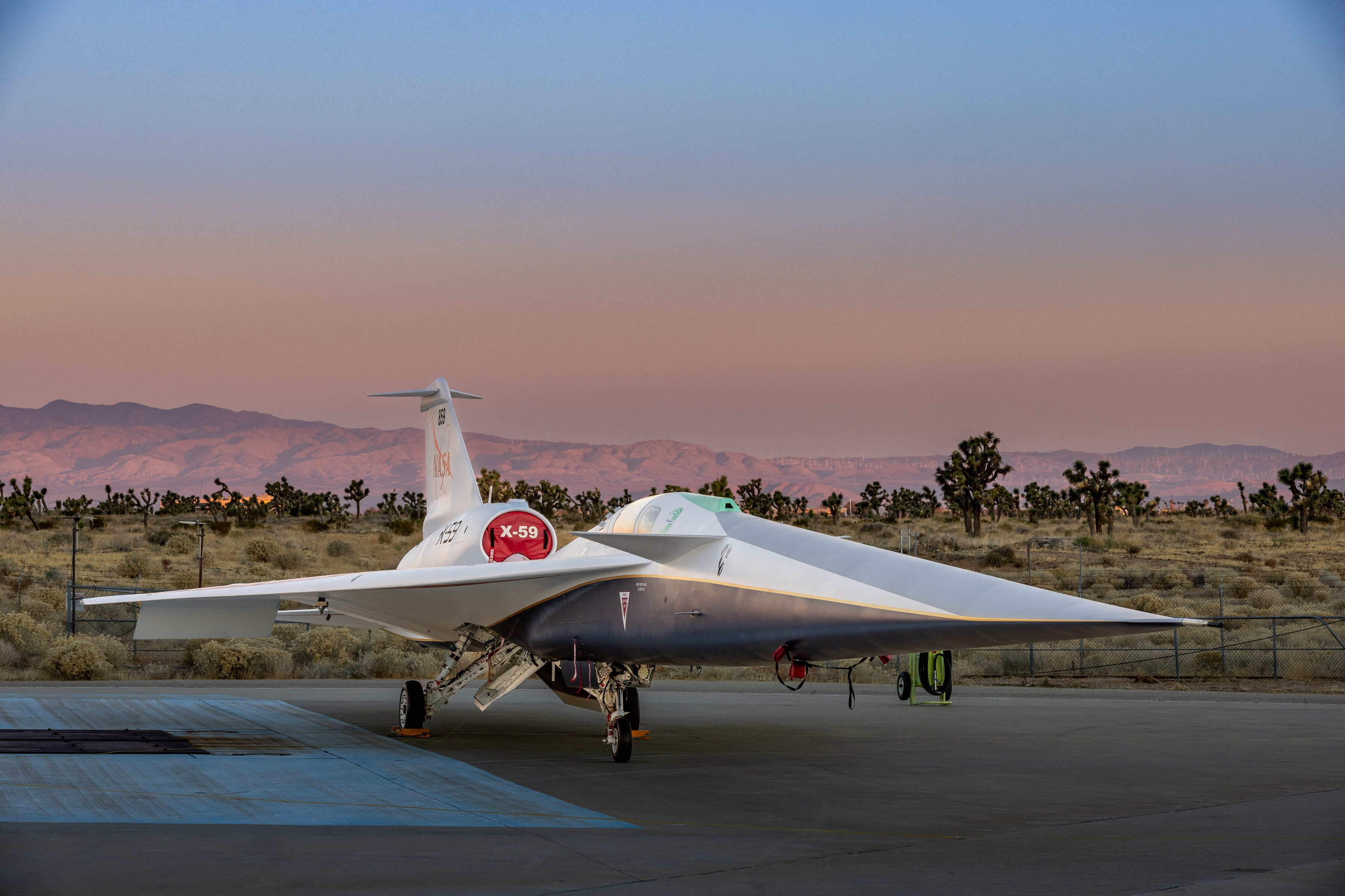 NASA unveils X-59 aircraft hoped to bring supersonic, quiet commercial ...