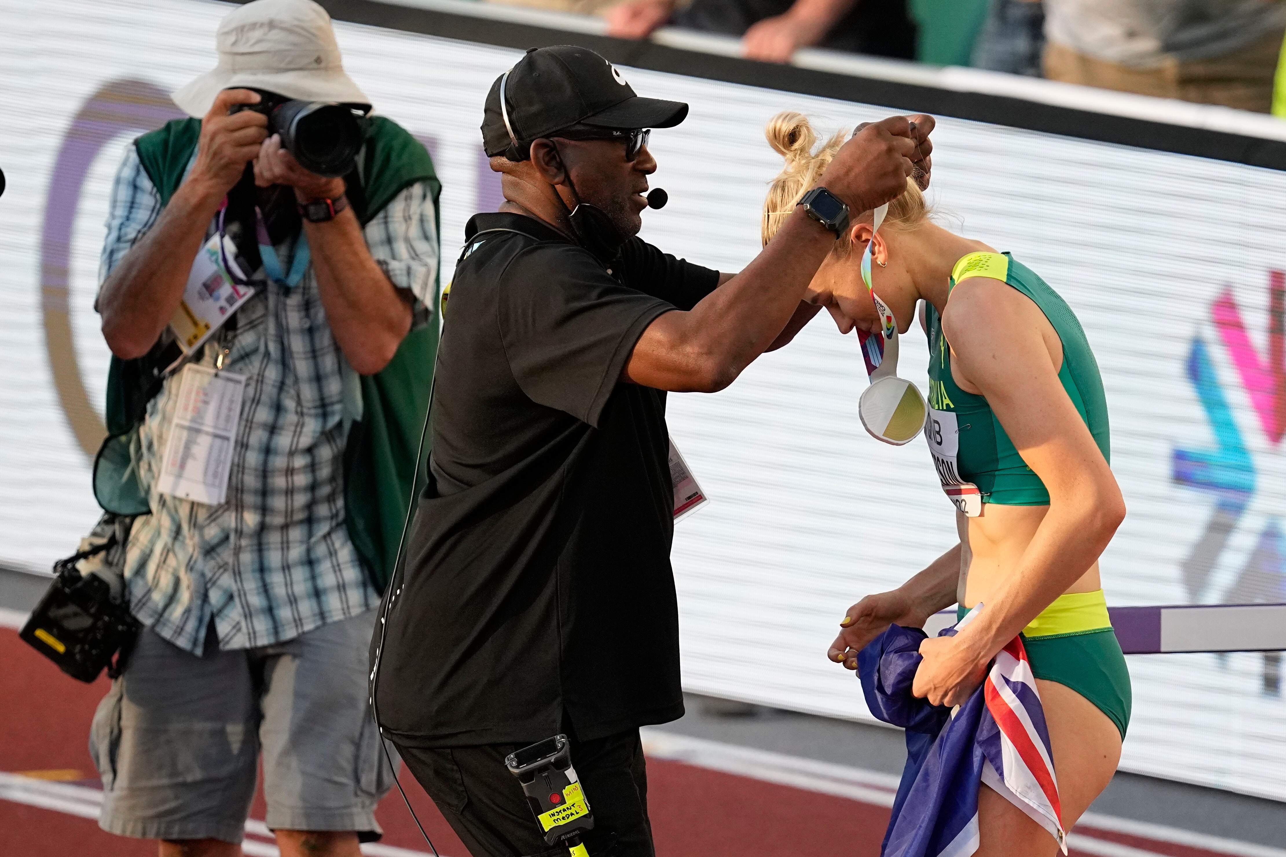 Why athletes at the world championships are receiving their medals ...