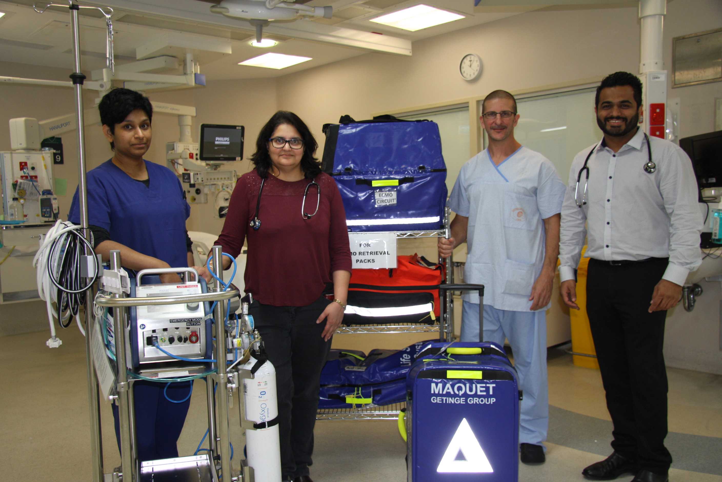 ECMO retrieval team saves Queensland woman Beryl Harradine's life - ABC News