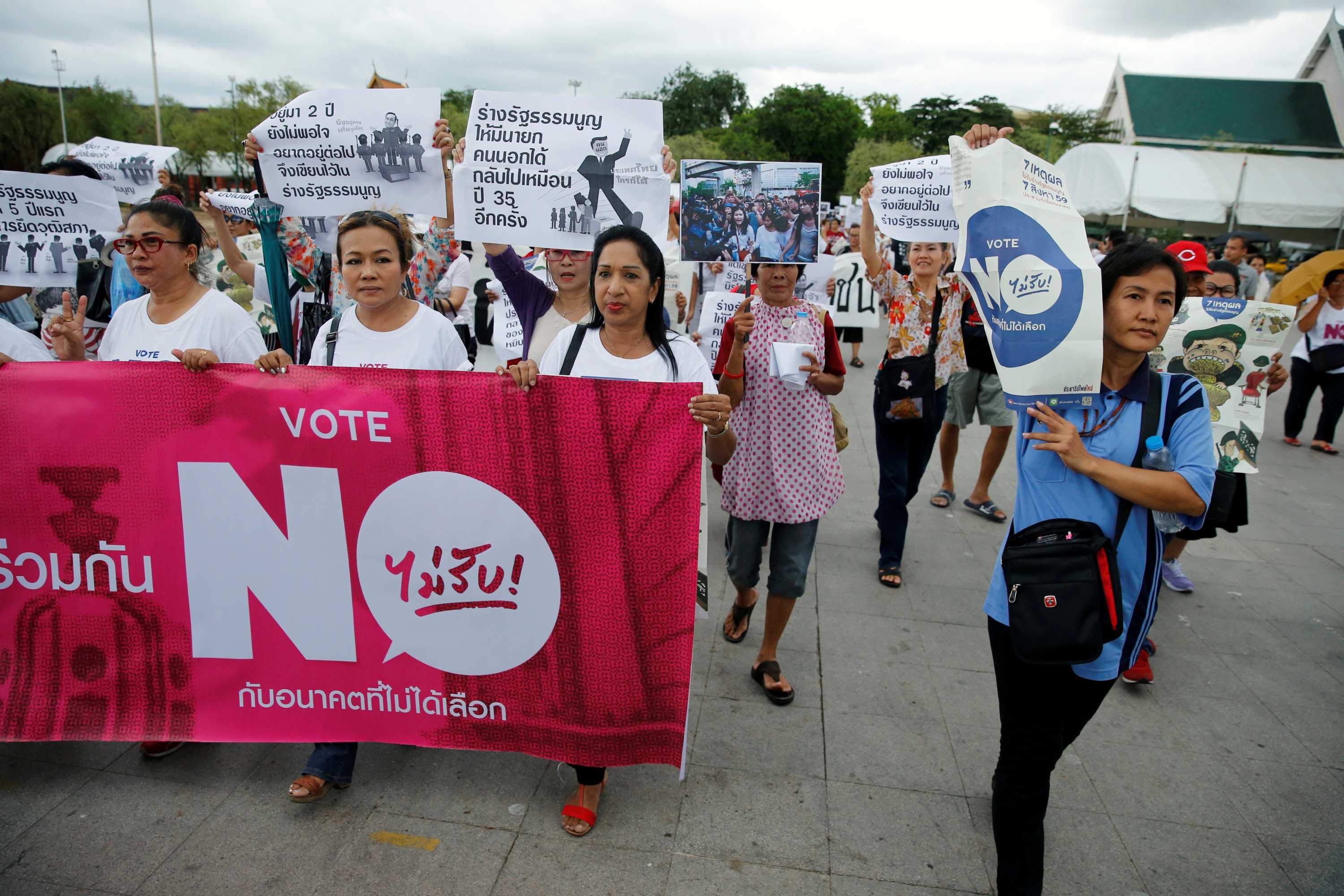 Thai referendum: Animals, campaign bans and arrests all part of vote on ...