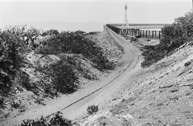 Broome's new jetty built where a massive wooden wharf was once the town ...