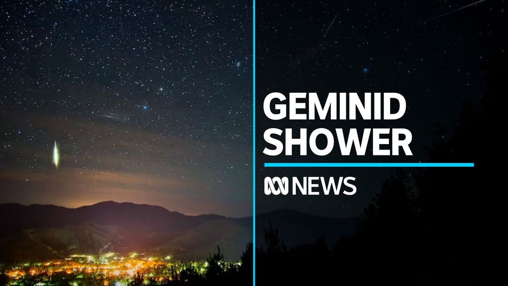 Geminid meteor shower set to light up Australian night skies - ABC News