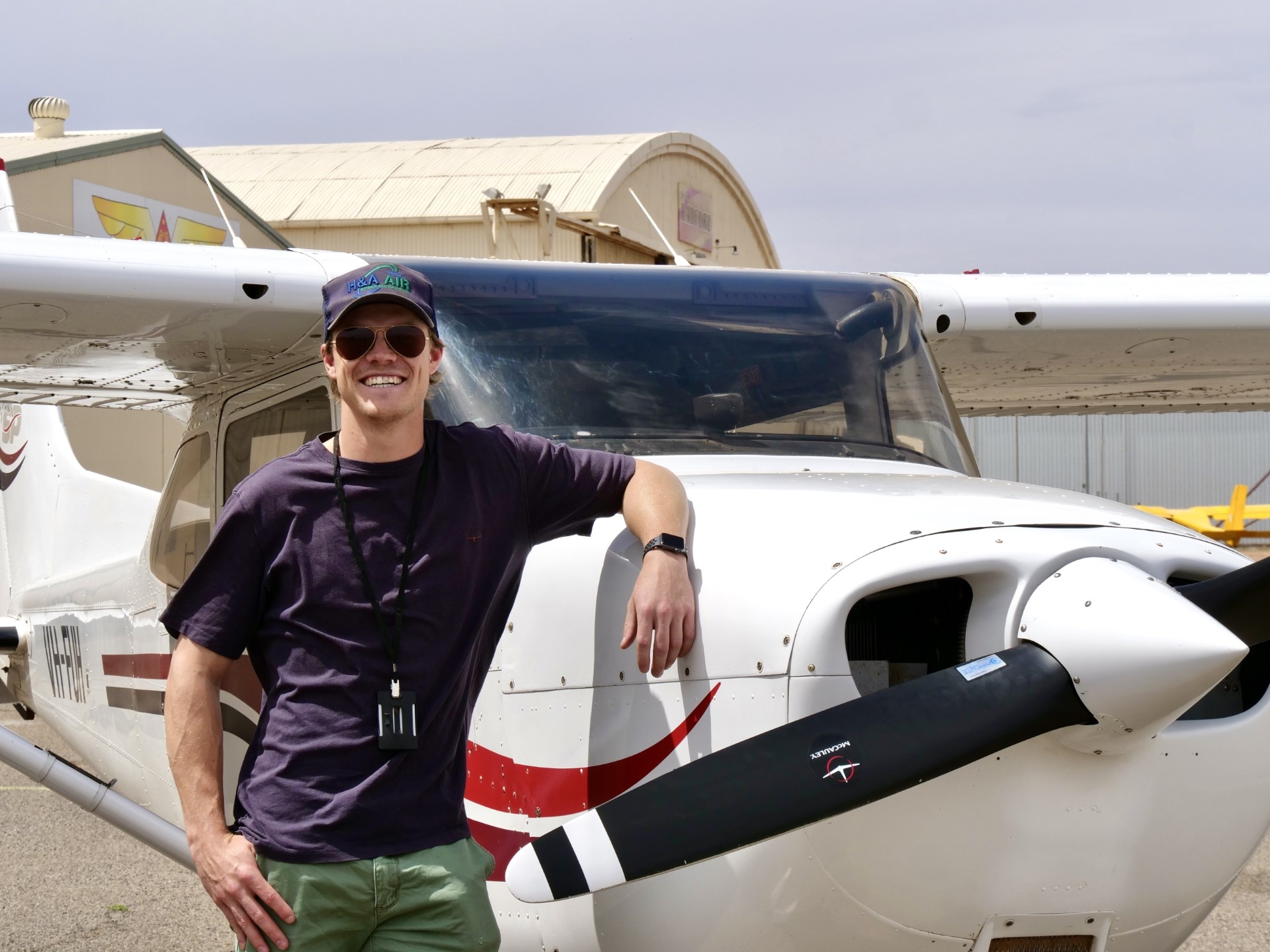 Broken Hill mail pilot Harry Russell reflects on a year of flights in ...