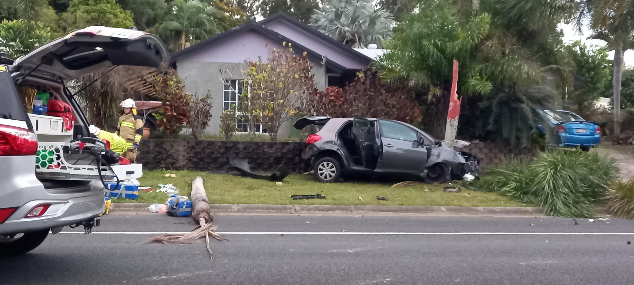 Girl, 13, facing multiple charges after Cairns car crash leaves 14-year ...