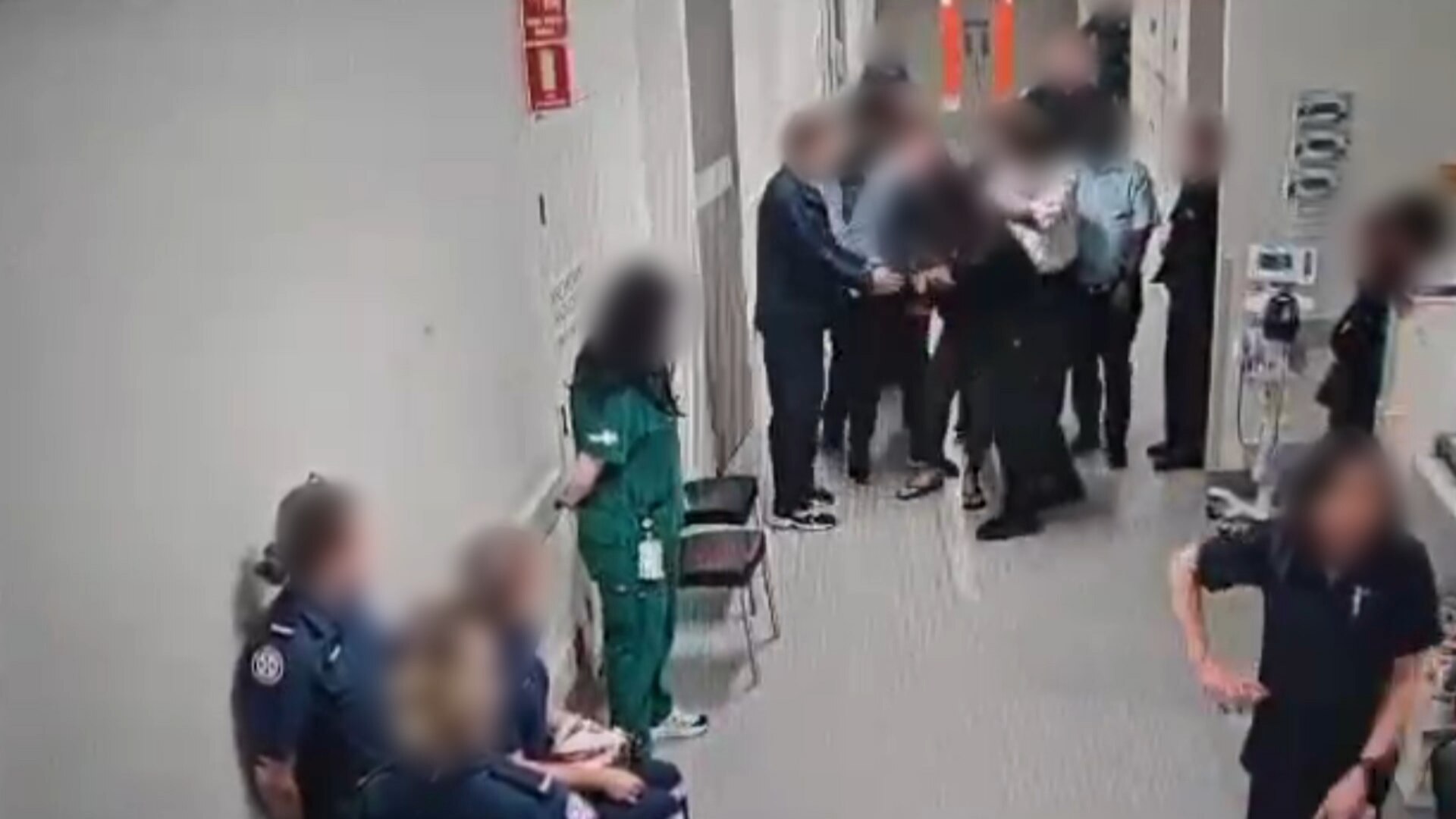 A man tries to escape Westmead Hospital after waiting for hours in the ...