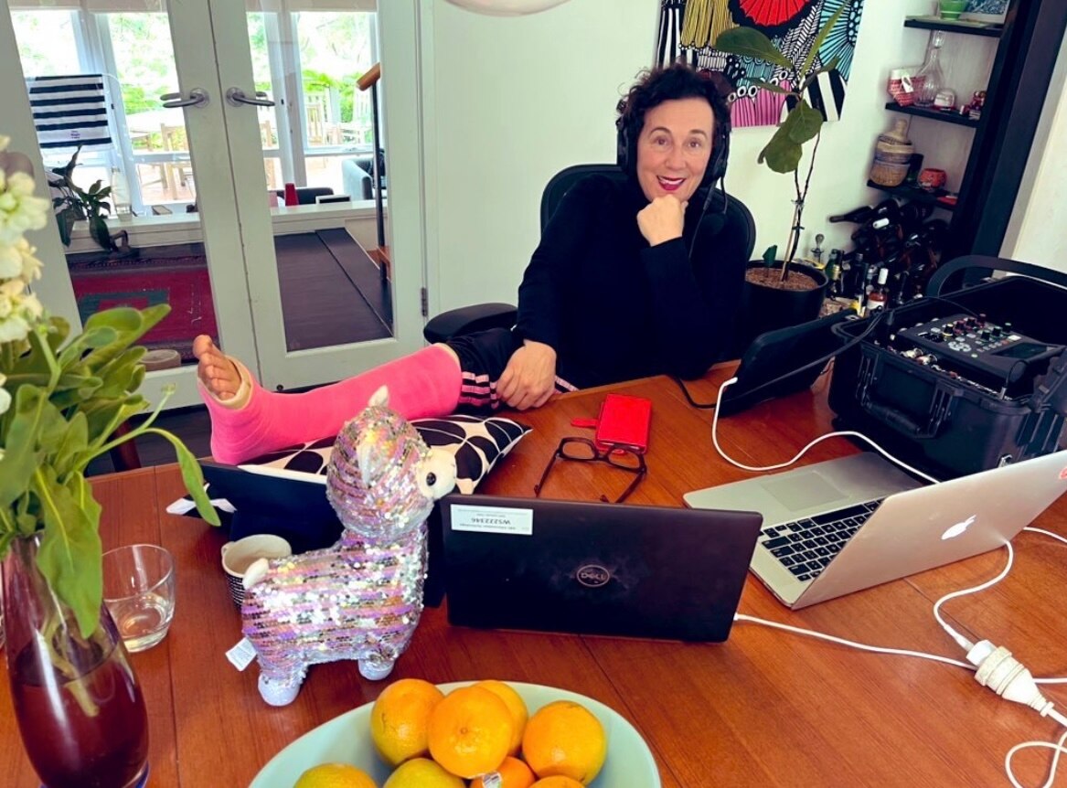 How Sarah Macdonald broke her ankle - ABC listen