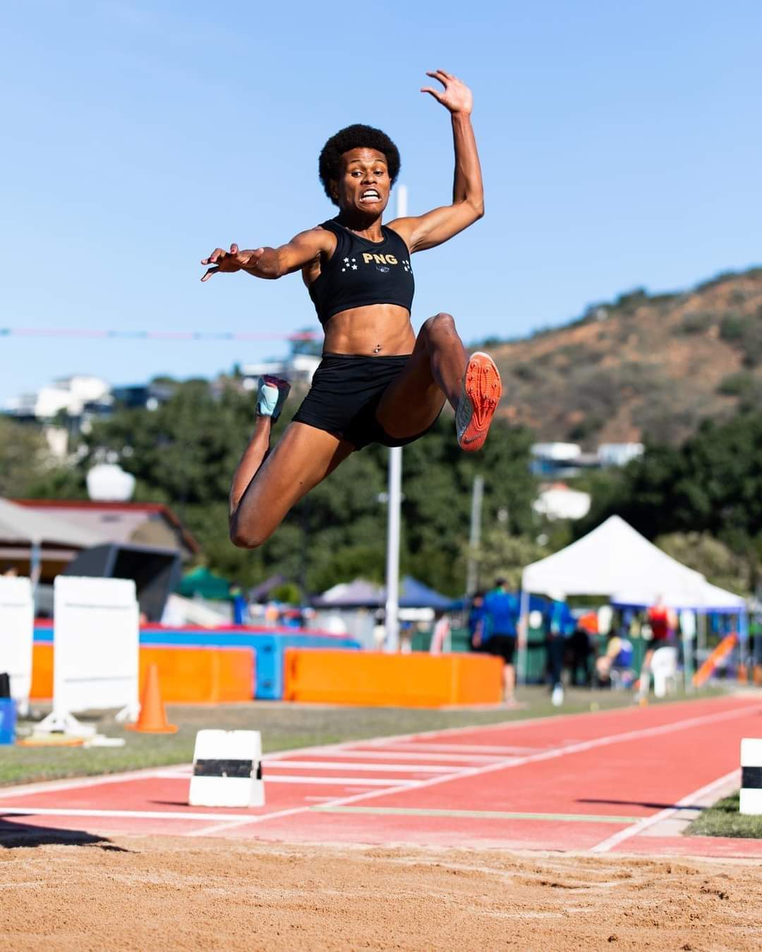 "A childhood dream": PNG long jumper Rellie Kaputin leaps into the ...