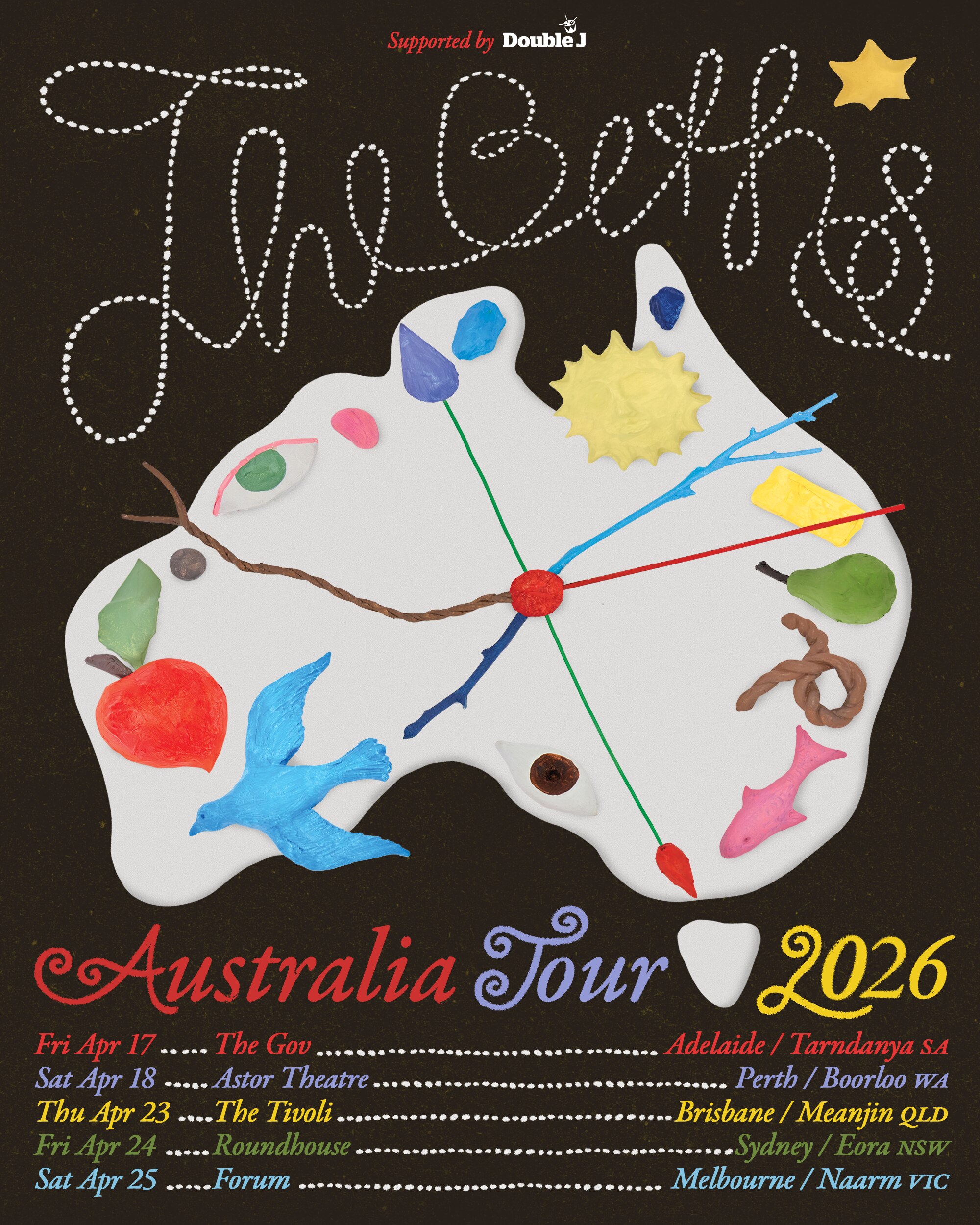 The Beths announce Australian tour for April 2026 - Double J