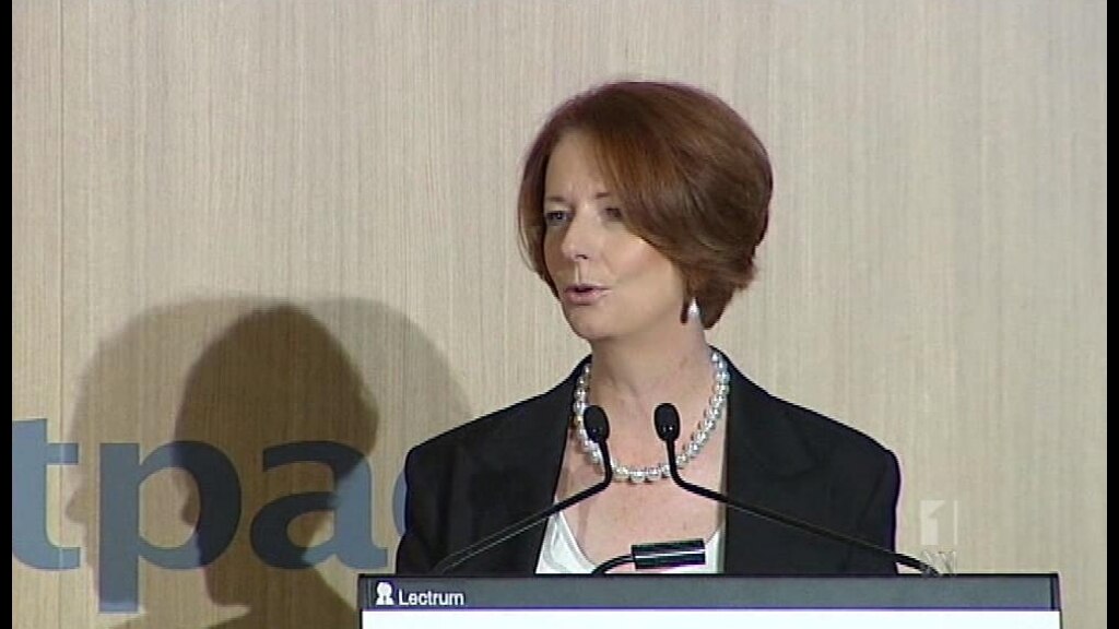 Gillard speaks of unlikely compliment - ABC News