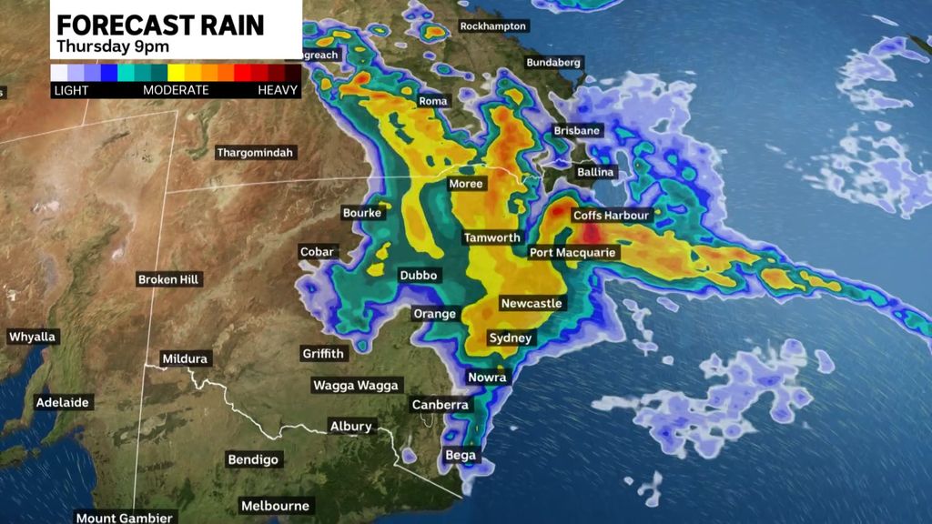 Heavy rain expected across NSW - ABC News