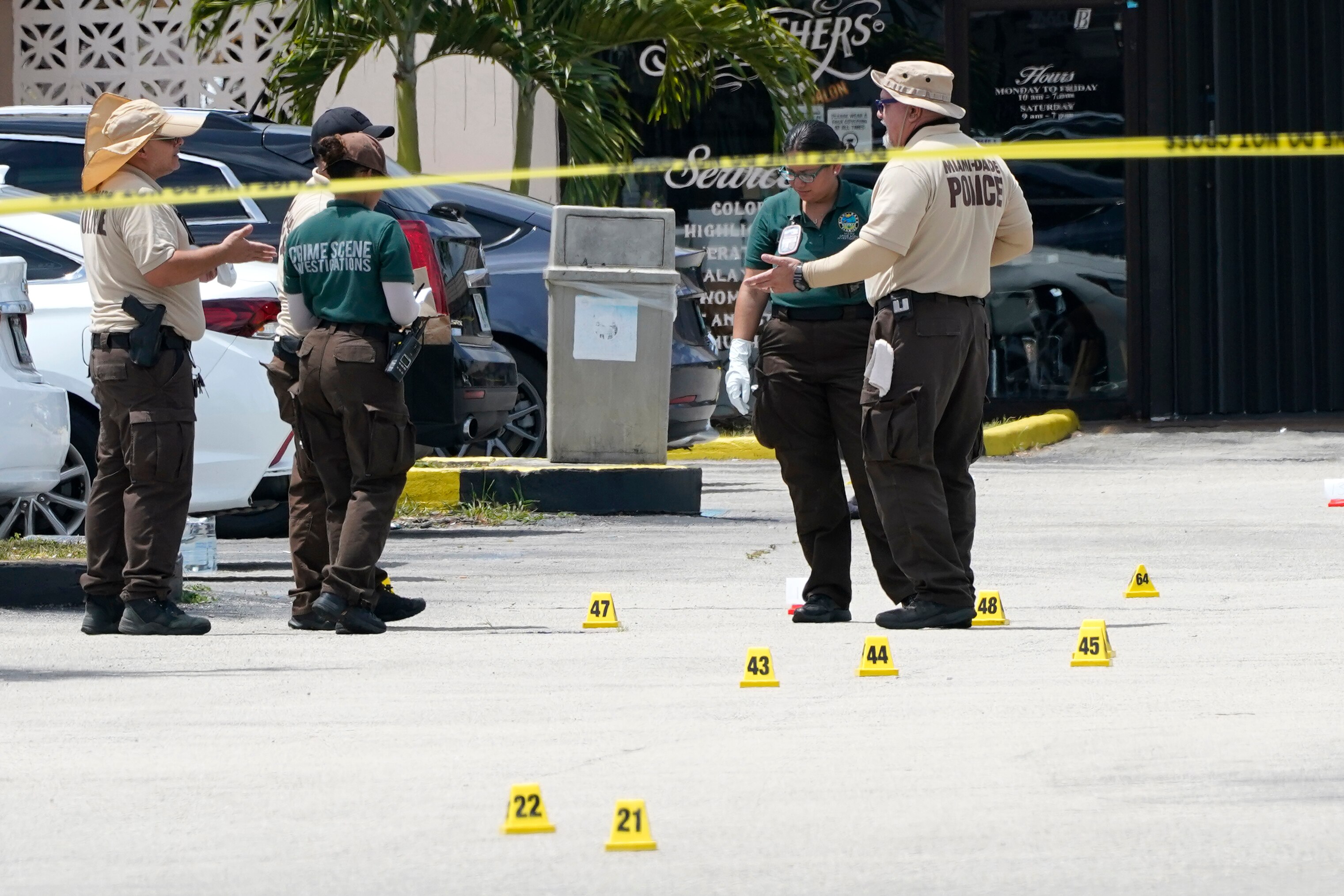 US police chief decries gun violence after two shootings in Miami in ...