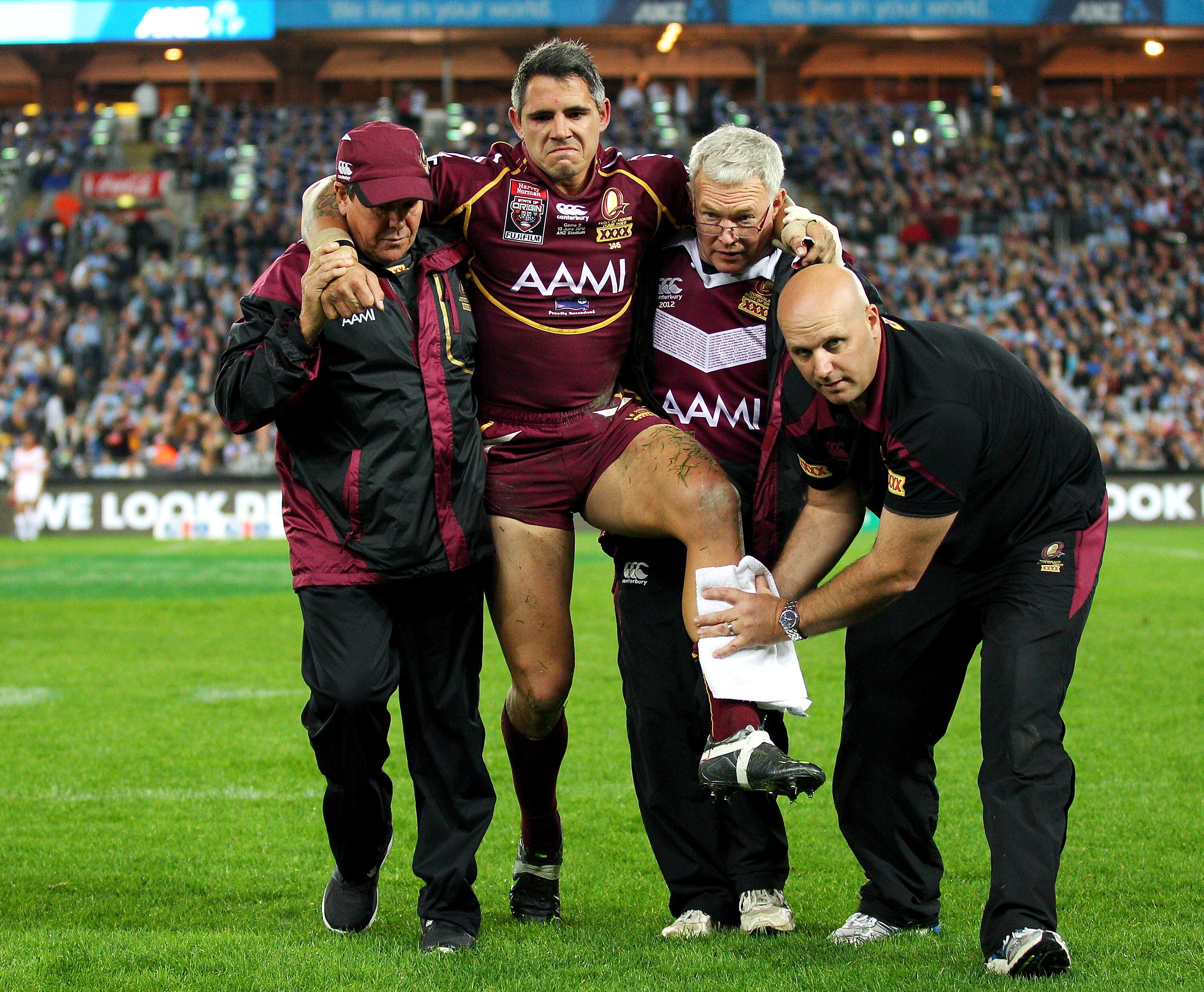 Blues level Origin series as Maroons limp home - ABC News