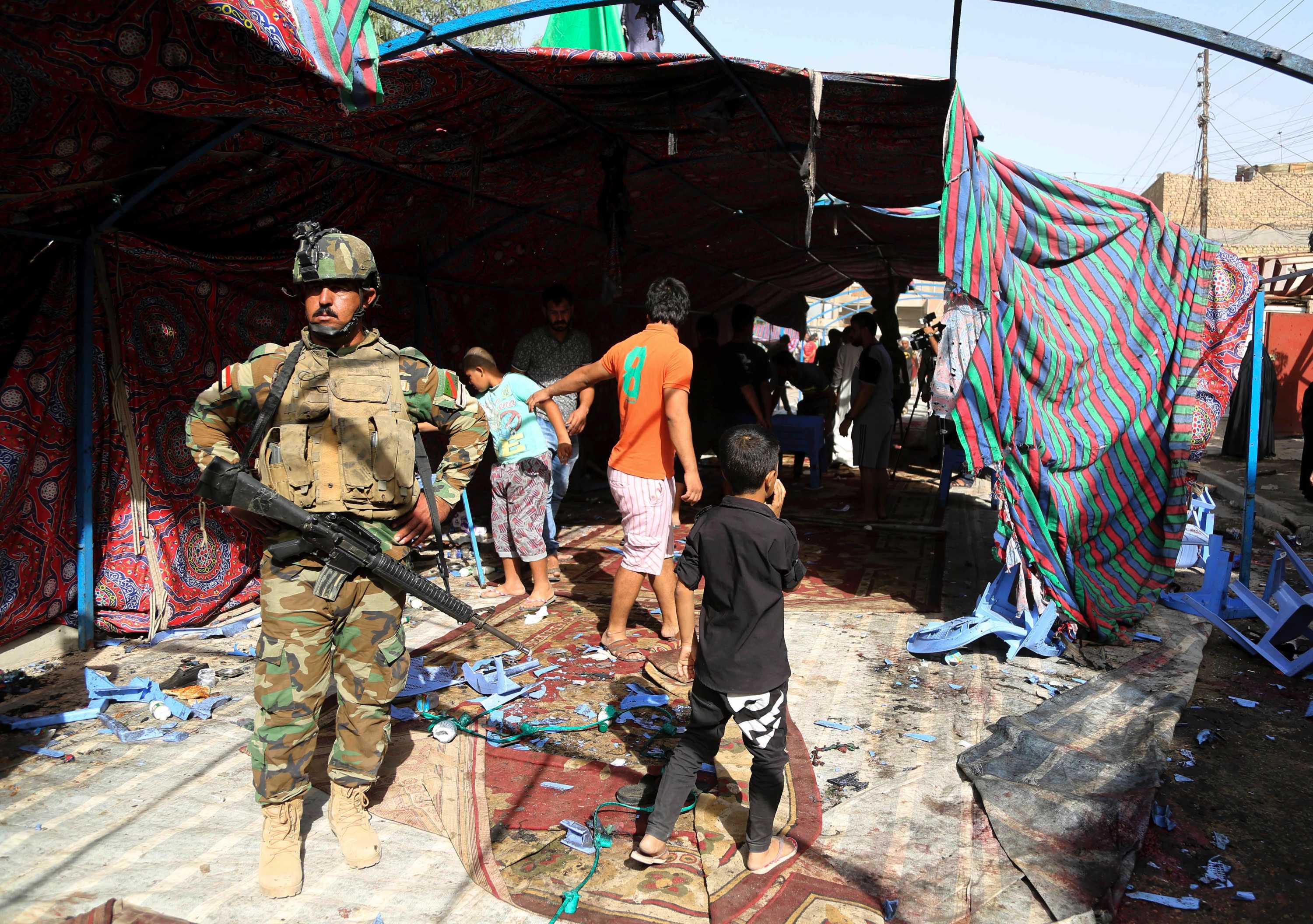 Iraq suicide bombing, shootouts kill about 55, police sources say - ABC ...