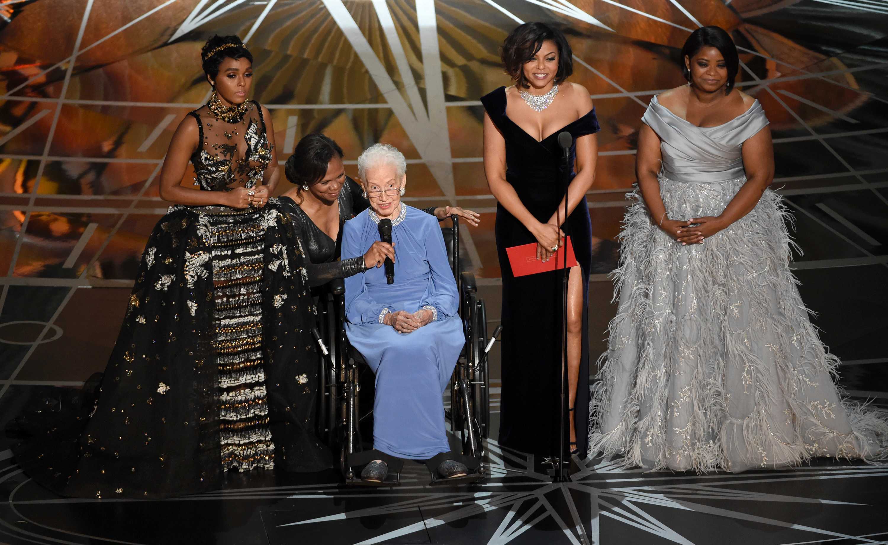 NASA mathematician Katherine Johnson who inspired Oscar-nominated ...