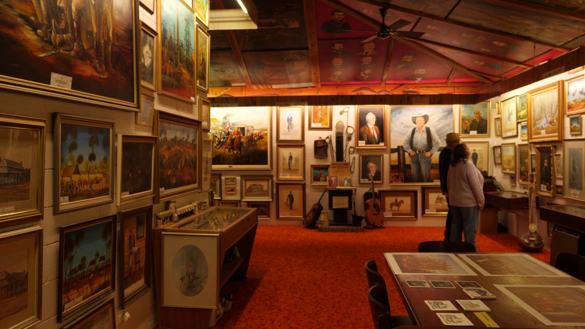 Prolific Australian artist Frank Harding's gallery is a hidden treasure ...