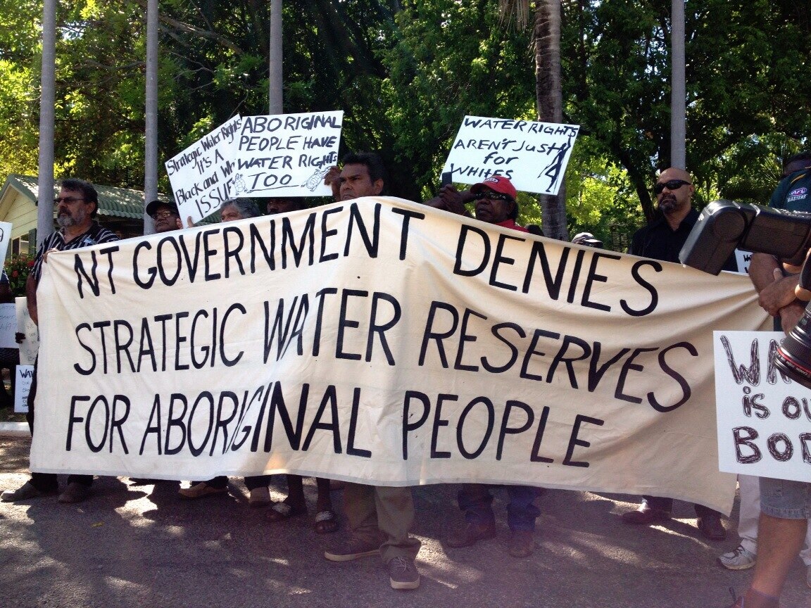 Indigenous protesters demand water rights - ABC News