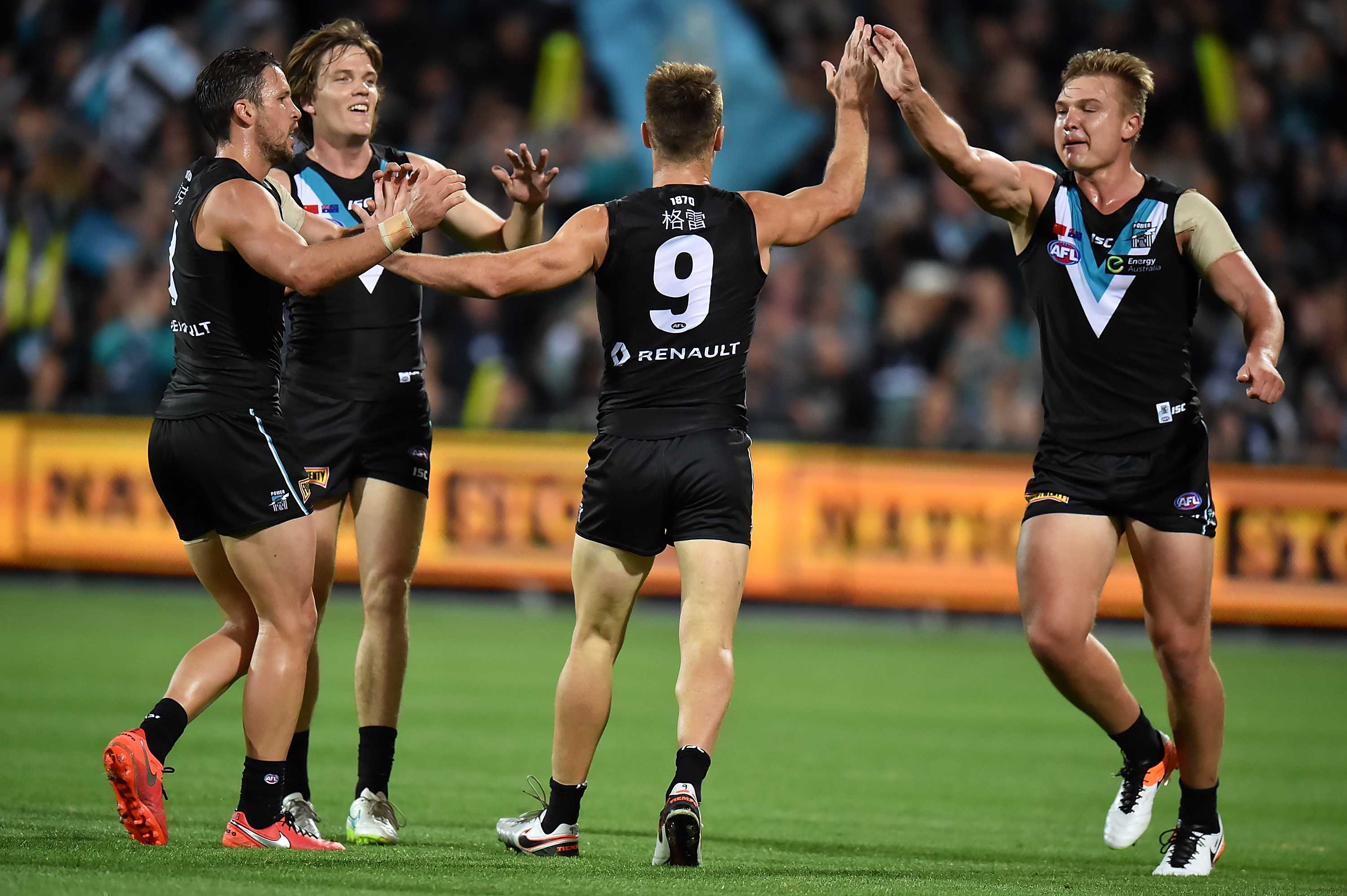 Port Adelaide cruises to win over Essendon, winning by 61 points in ...