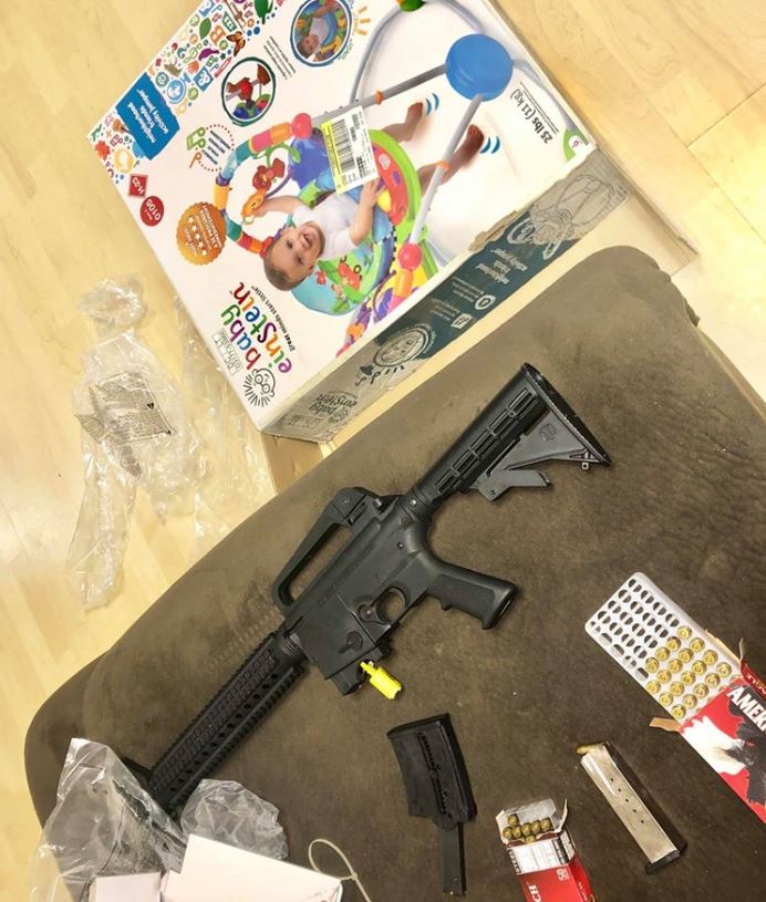 American woman gifted baby bouncer at shower only to find semi ...