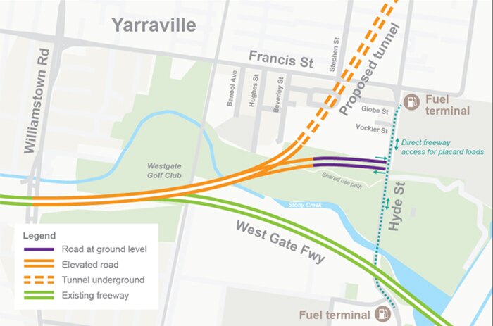 No ramps over homes in redesign of toll road linking Melbourne's West ...
