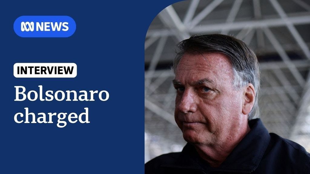Brazil's former president Jair Bolsonaro charged with coup plot - ABC News