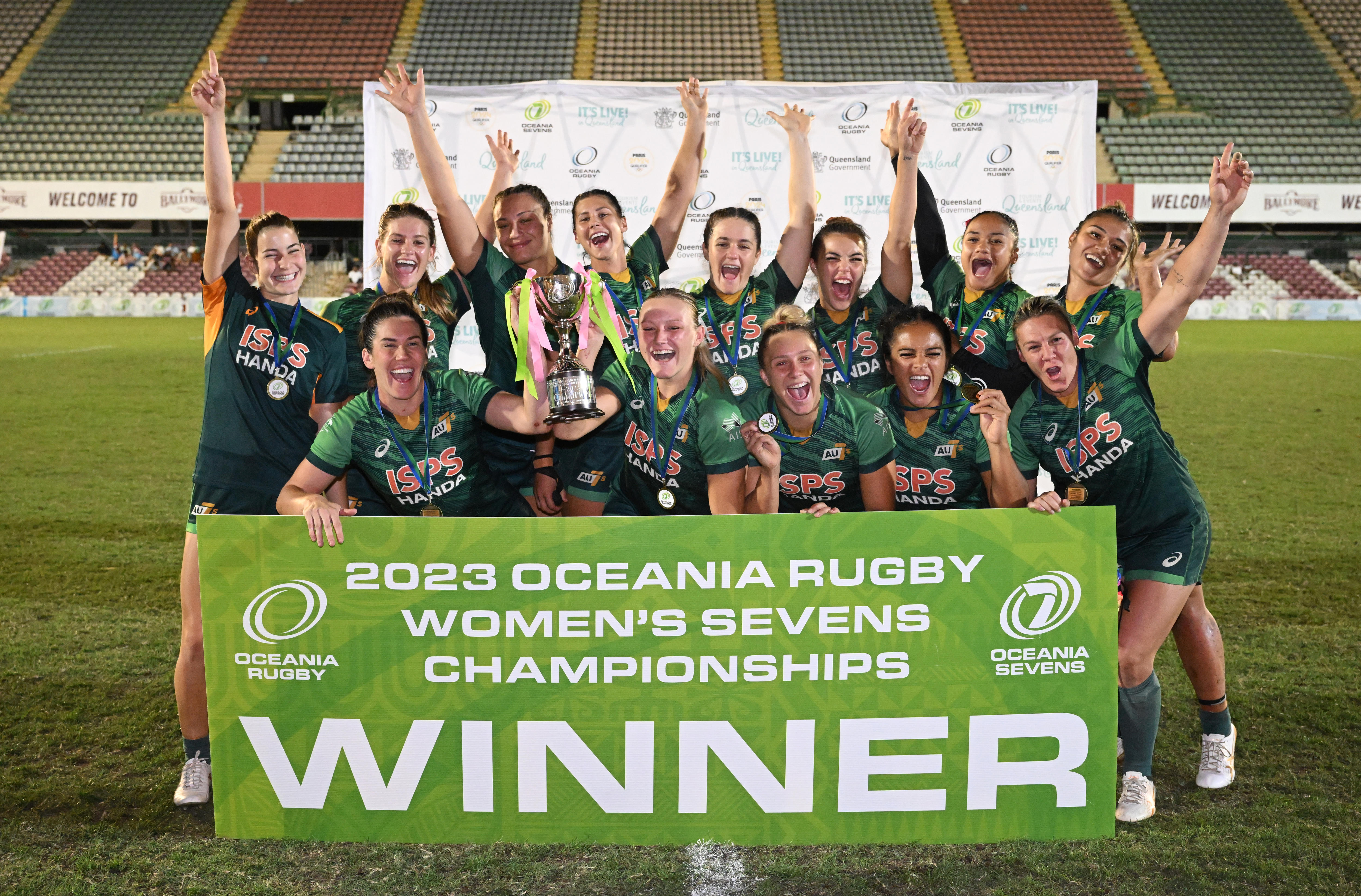 Australia women's wins women's Oceania Rugby Sevens championship as ...
