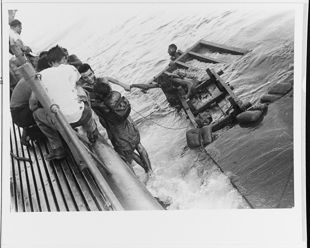 HMAS Perth survivors share stories of hardship on 75th anniversary of ...