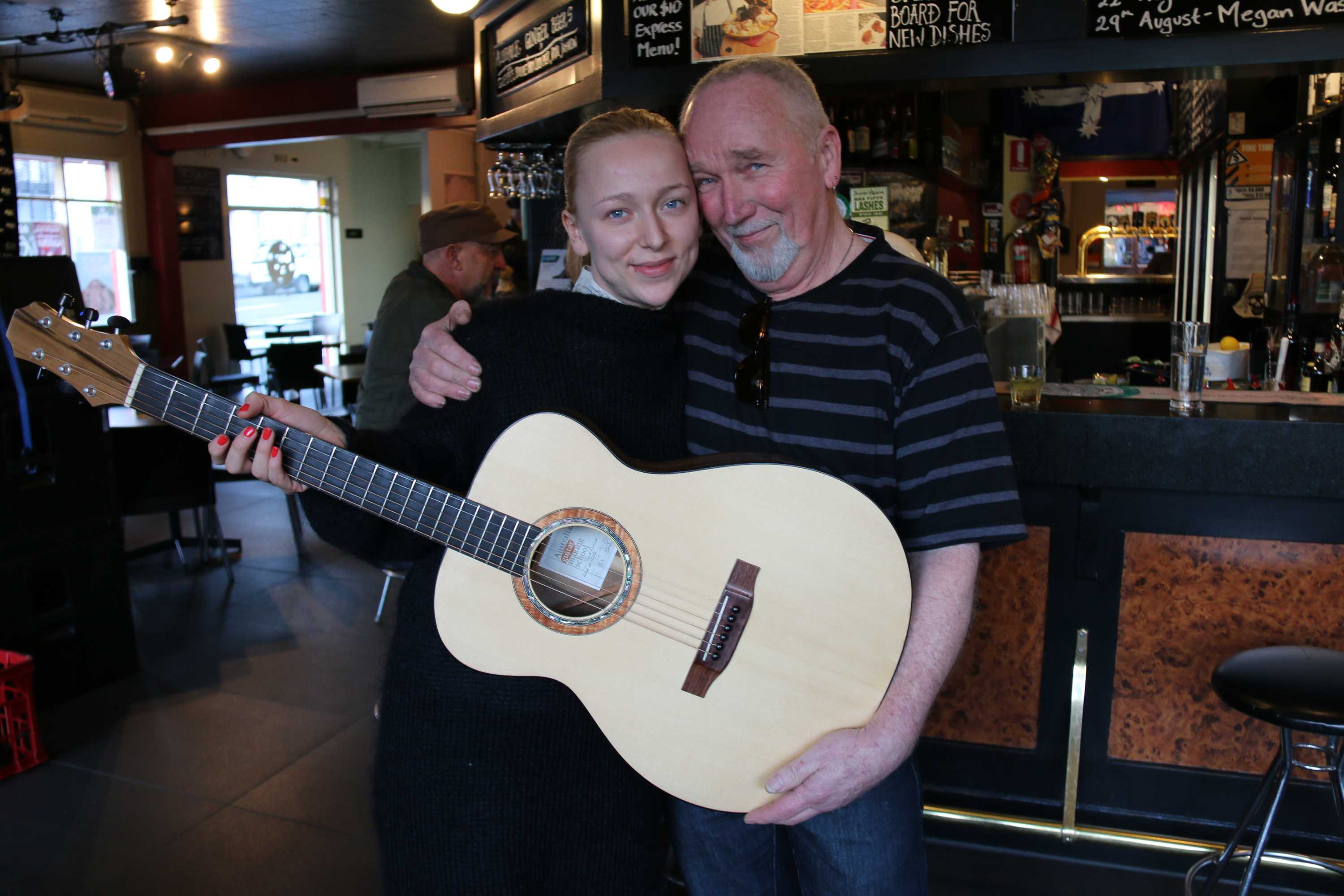 Pop singer Asta's dad Jack Binnie turns from building to acoustic ...