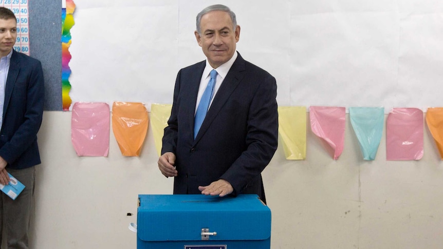 Israel election: Exit polls show Netanyahu's Likud party even with ... Israel election: Exit polls show Netanyahu's Likud party even with ...