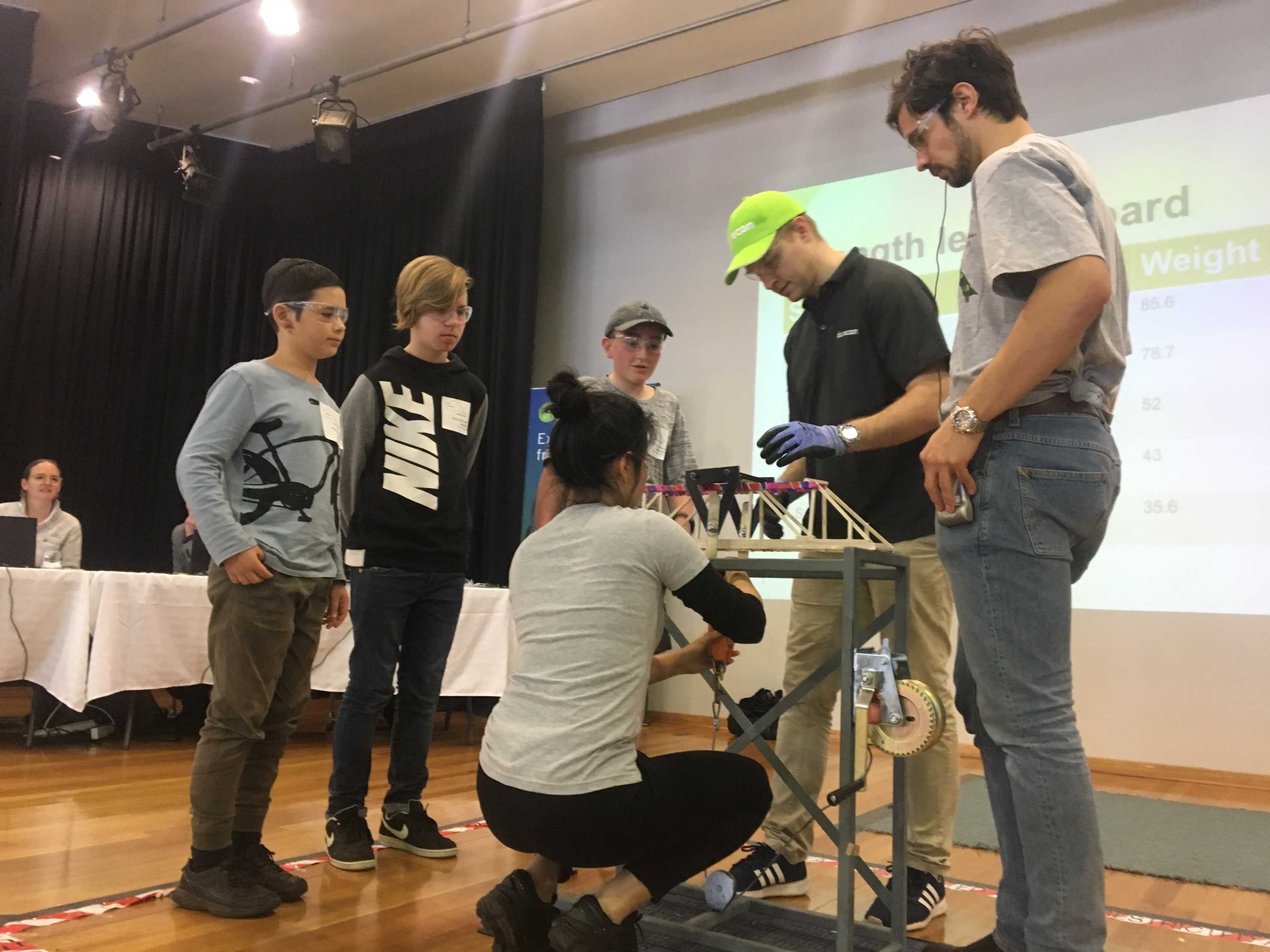 Students win bridge building competition - Behind The News
