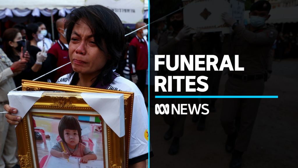 Thai childcare mass shooting victims cremated at Buddhist temples - ABC ...