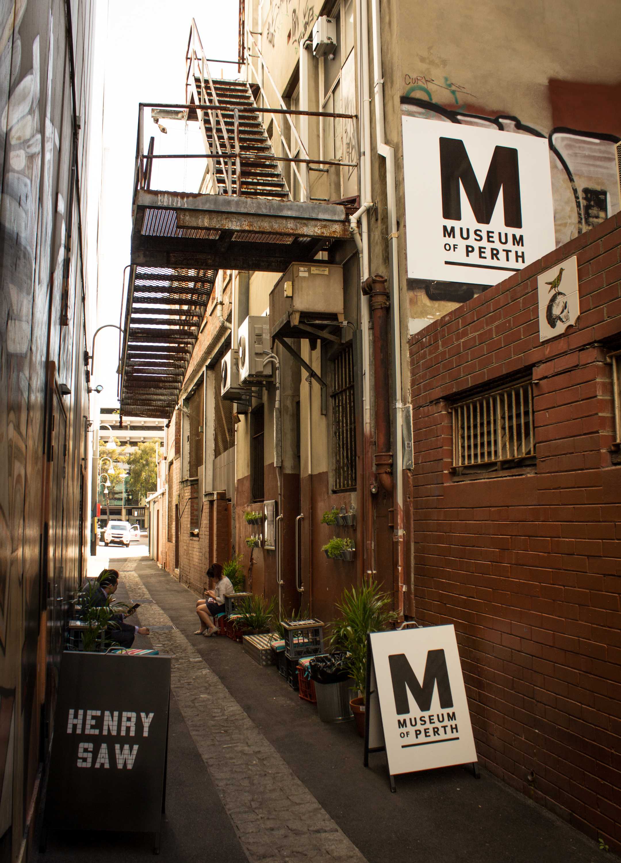 Museum of Perth open in city laneway with gallery and cafe dedicated to ...