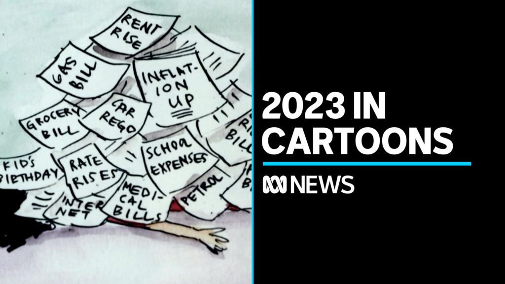2023 in the eyes of Australian political cartoonists - ABC News