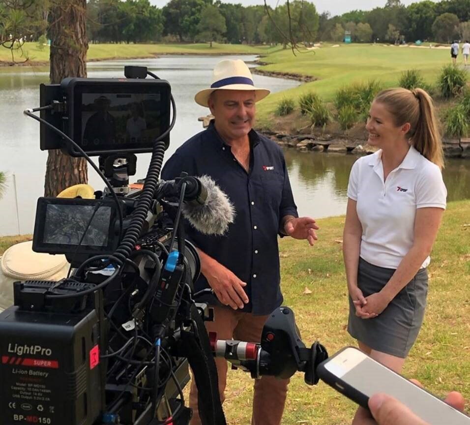 At only 23, Hannah Green is already giving back to golf - ABC News