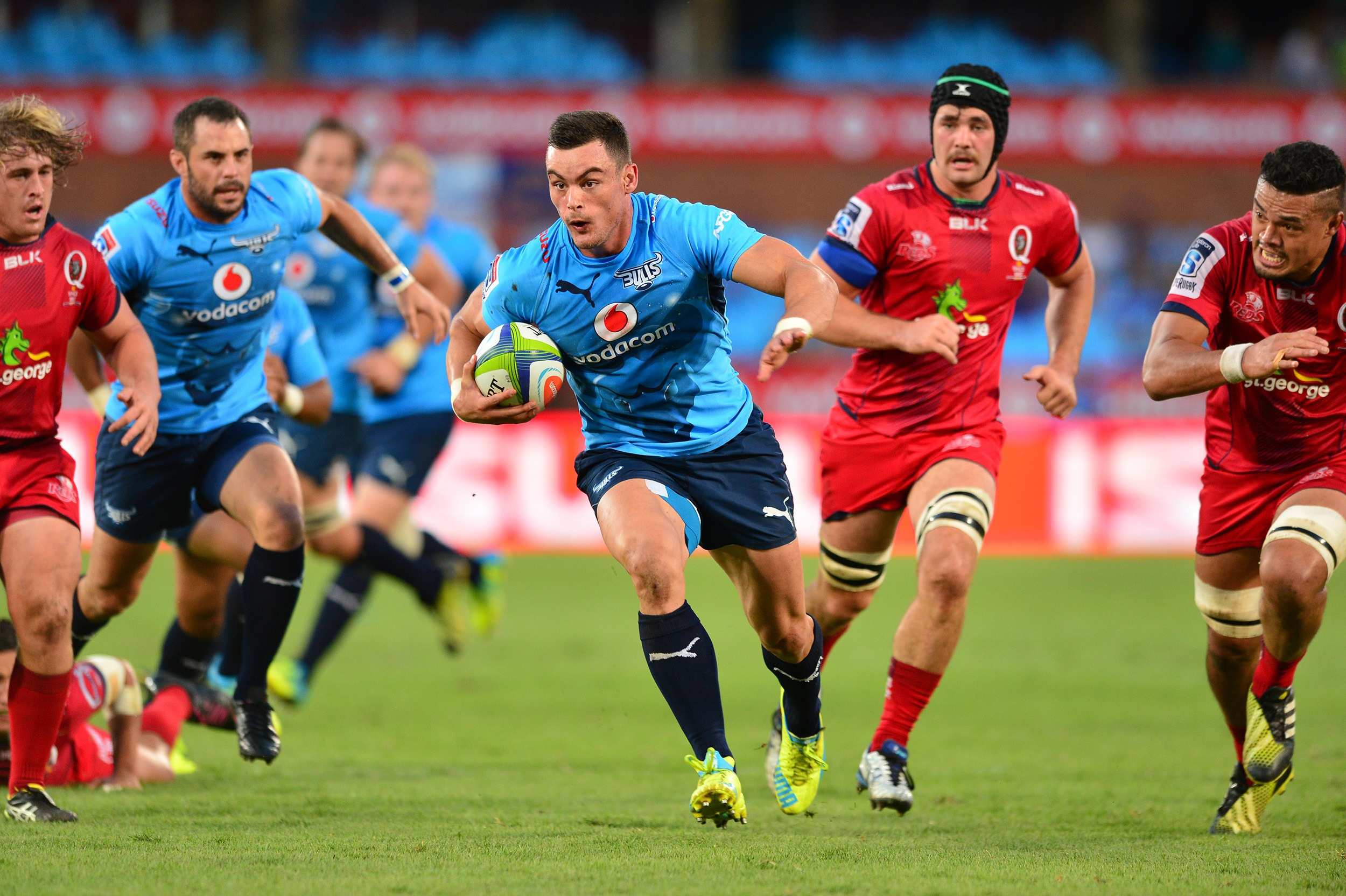 Bulls thrash Reds 41-22 in Super Rugby clash in Pretoria - ABC News