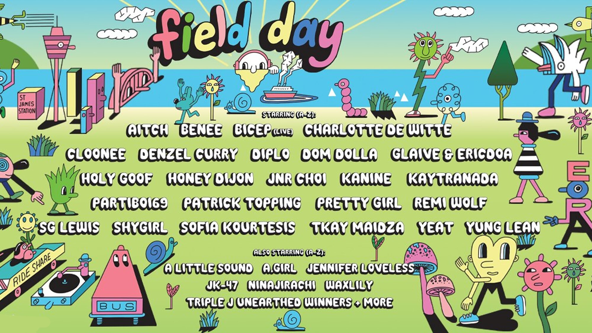 triple j Unearthed are adding a Sydney artist to the Field Day lineup ...