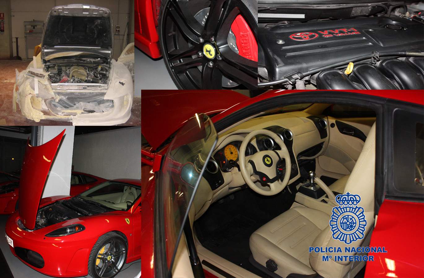 Fake Ferrari syndicate busted in Spain - ABC News
