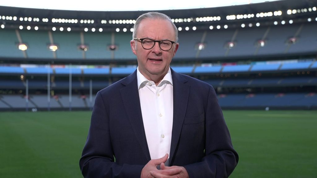 Albanese makes sport references in election day interview - ABC News