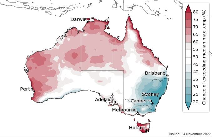 WA's long-range weather forecast paints hot, dry picture of summer ...