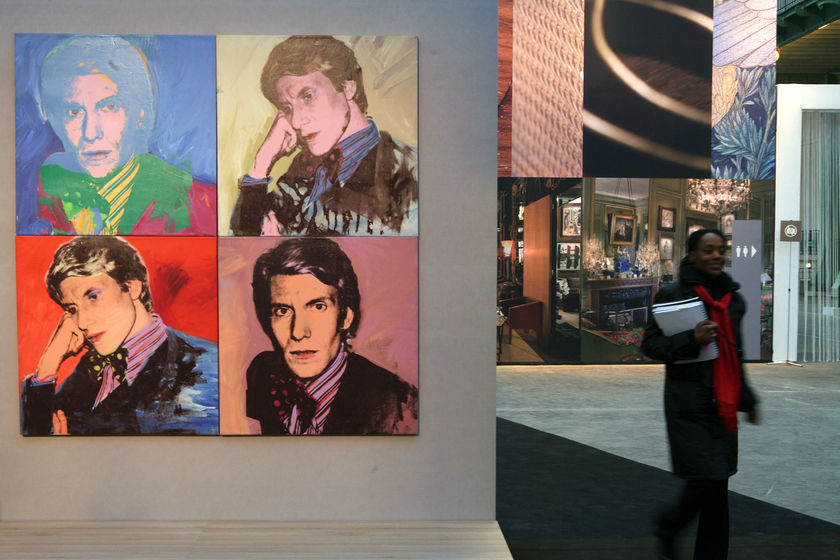 YSL Warhol portraits withdrawn from exhibition - ABC News