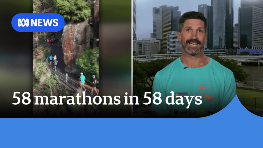 Queensland man runs 58 marathons across 58 states in 58 days - ABC News