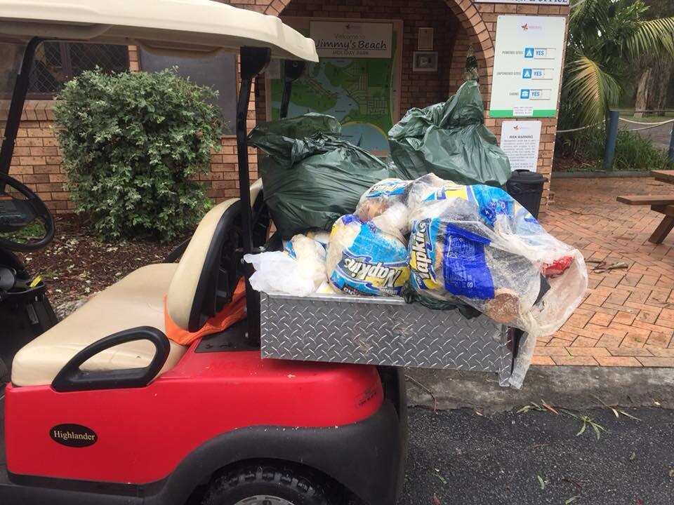 Shipping container debris washes ashore at Nelson Bay prompting local ...