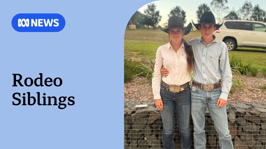 Rodeo siblings ready to take on America - ABC News